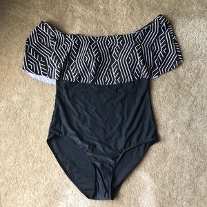 Swim | Offtheshoulder Ruffle Swimsuit | Poshmark